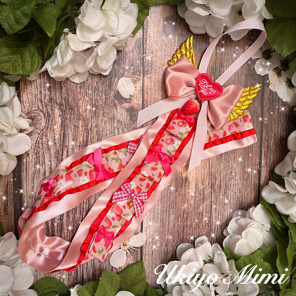 Strawberry Ear Display – Ukiyo Mimi